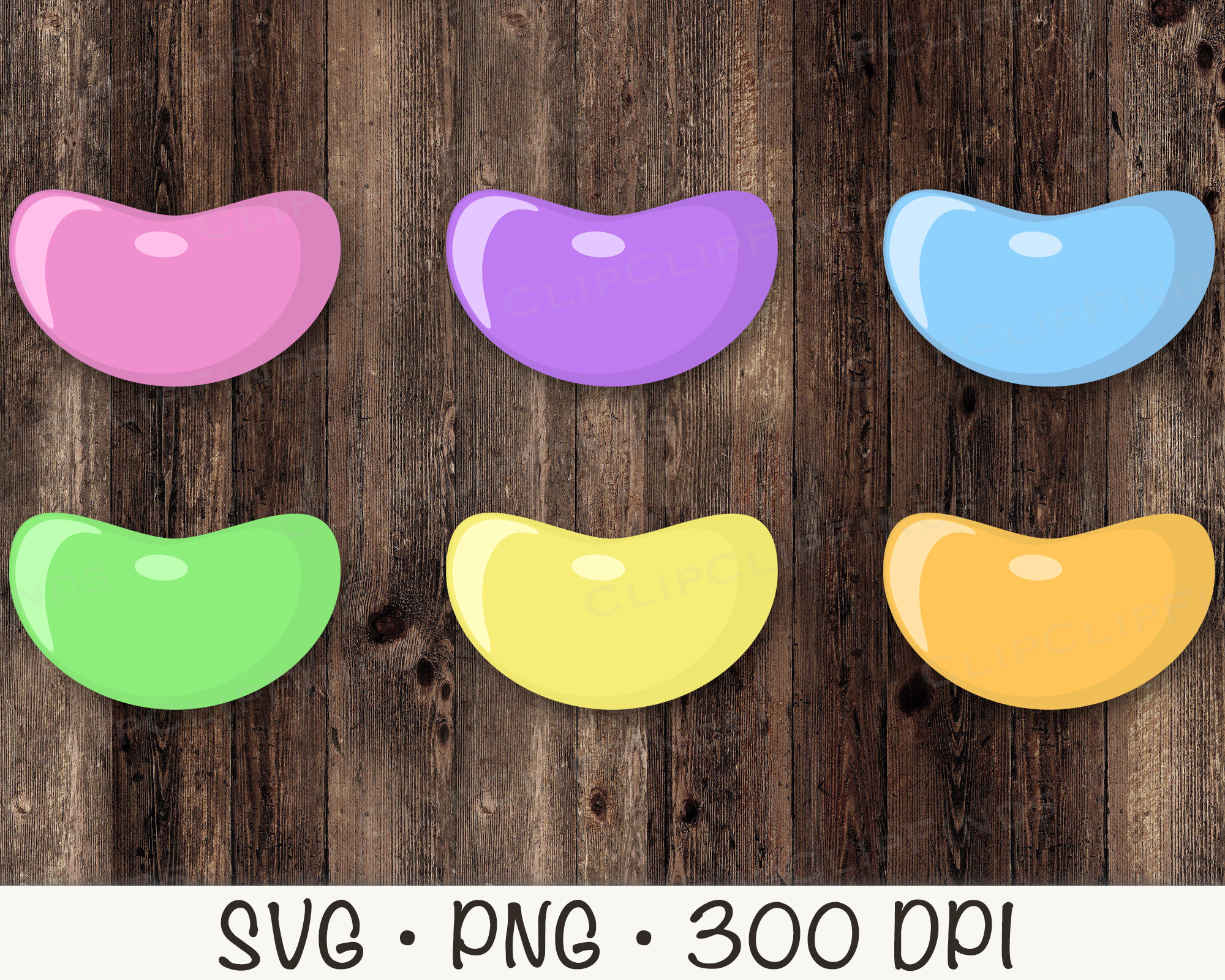 Jelly Beans SVG Jelly Beans PNG Clipart Easter Jelly Beans - Etsy Canada