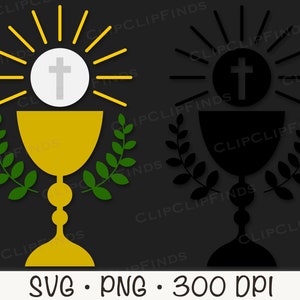 Copa de Cáliz SVG Archivo de corte vectorial y PNG Superposición de ...