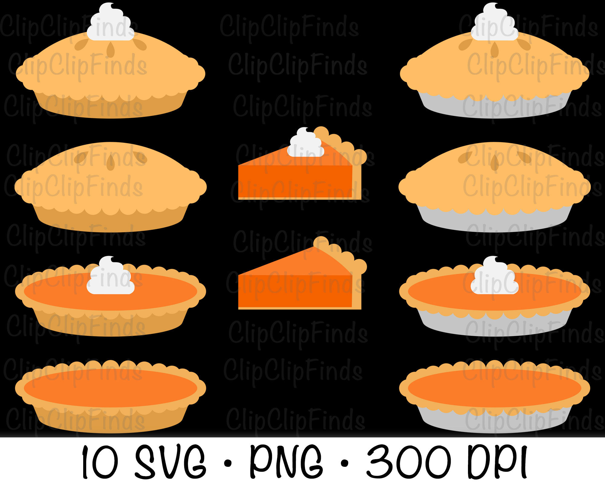 Sweet Potato Pie Clipart