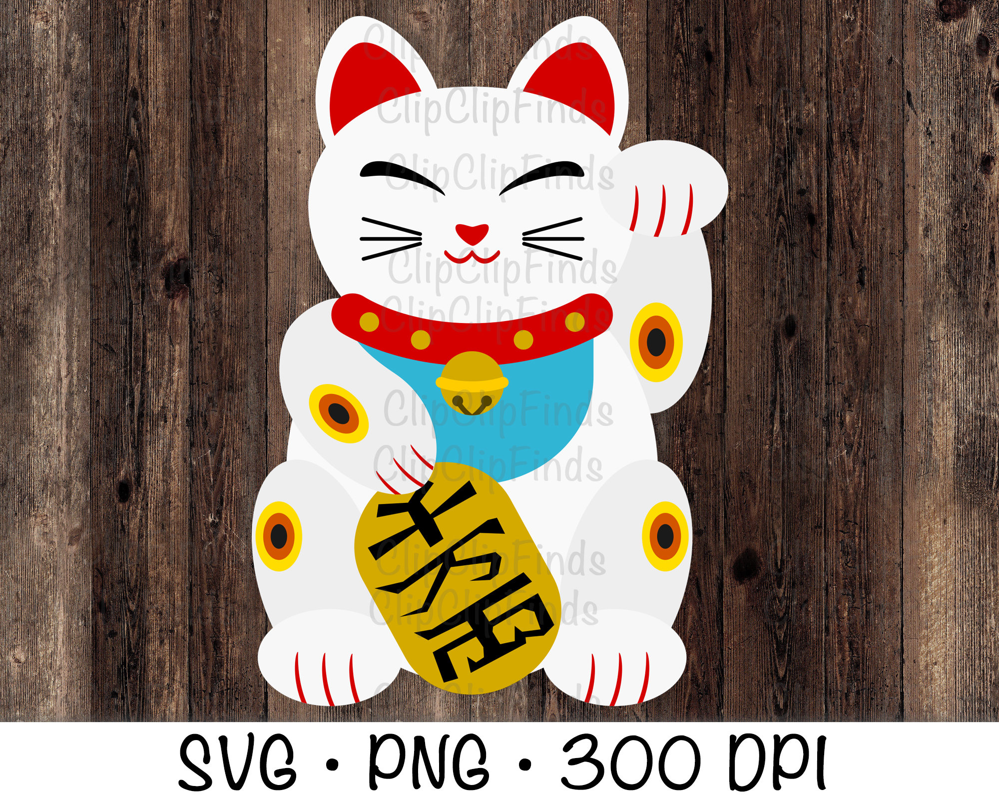 Chinese Lucky Cat Drawing