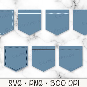 Pocket SVG, Tshirt Pocket SVG, Jean Pocket PNG, Pocket Vector Cut File ...