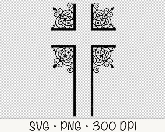 Simple Black Cross Png