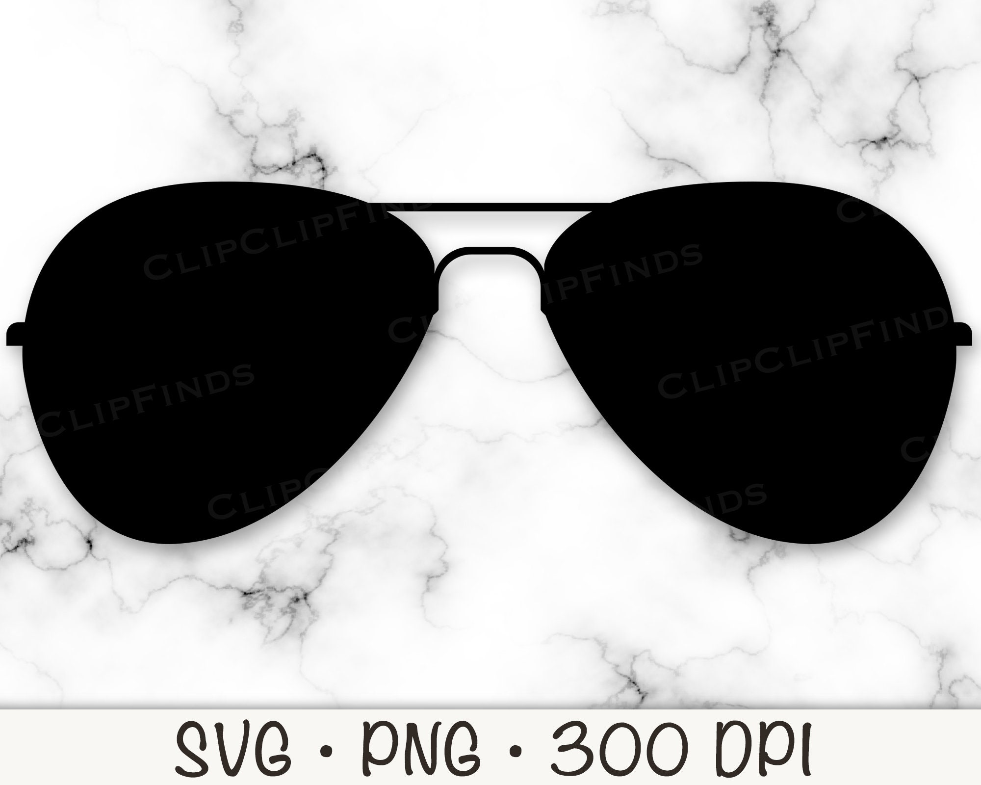 Sunglasses SVG Aviator Sunglasses SVG Cut File PNG - Etsy Australia