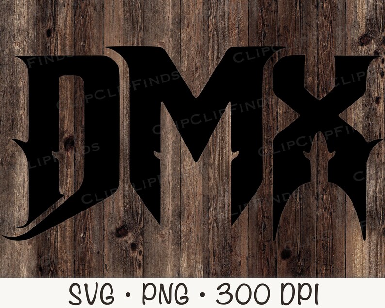 DMX Svg DMX Png DMX Vector Cut File Transparent Background - Etsy Israel