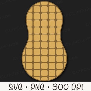 Peanut SVG, Peanut PNG, Peanut Clip Art, Instant Digital Download - Etsy
