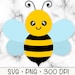 Bee SVG, Cute Bee PNG, Honey Bee, Bumble Bee, Bee Clipart, Boy Bee ...