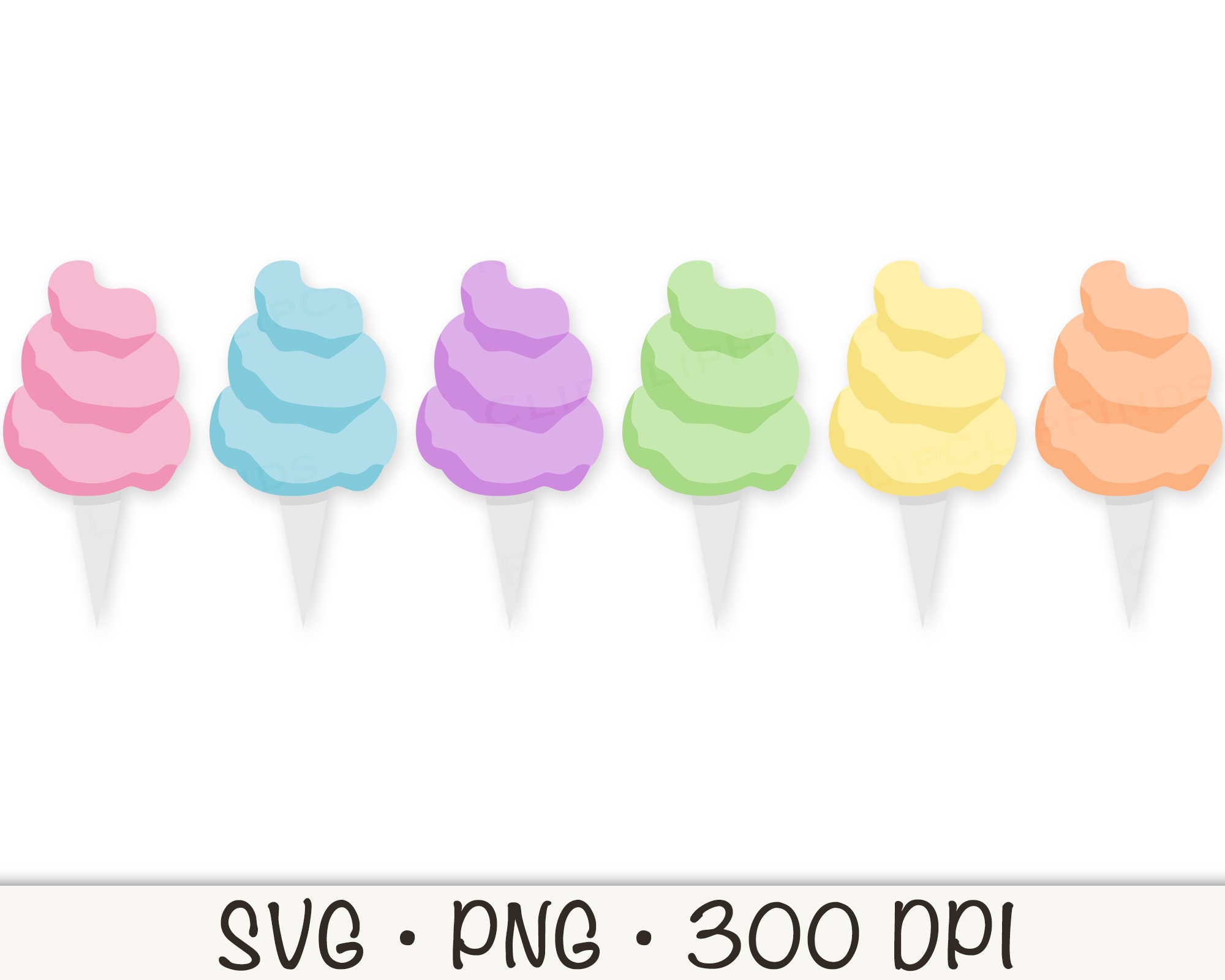 Cotton Candy SVG Cotton Candy PNG Cotton Candy Clipart - Etsy Australia
