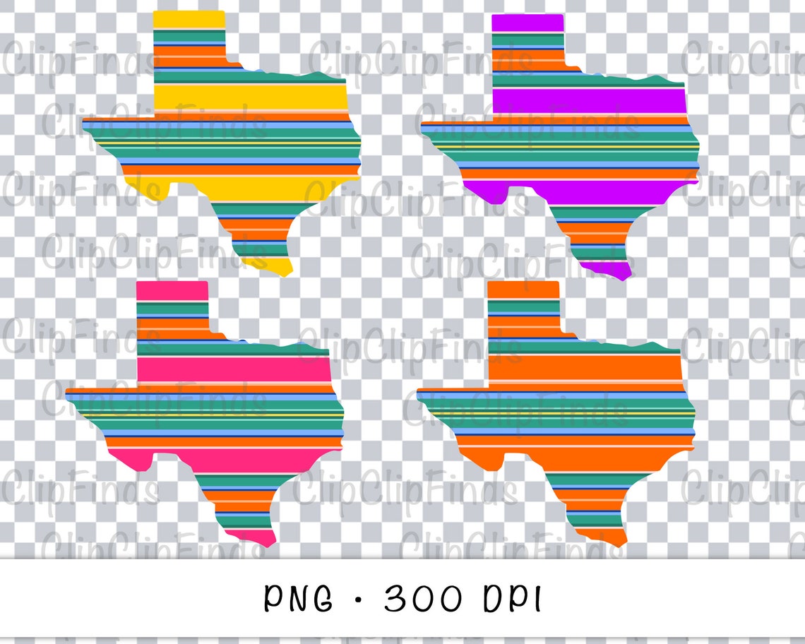 Texas, State of Texas Serape PNG Transparent Background Sublimation ...