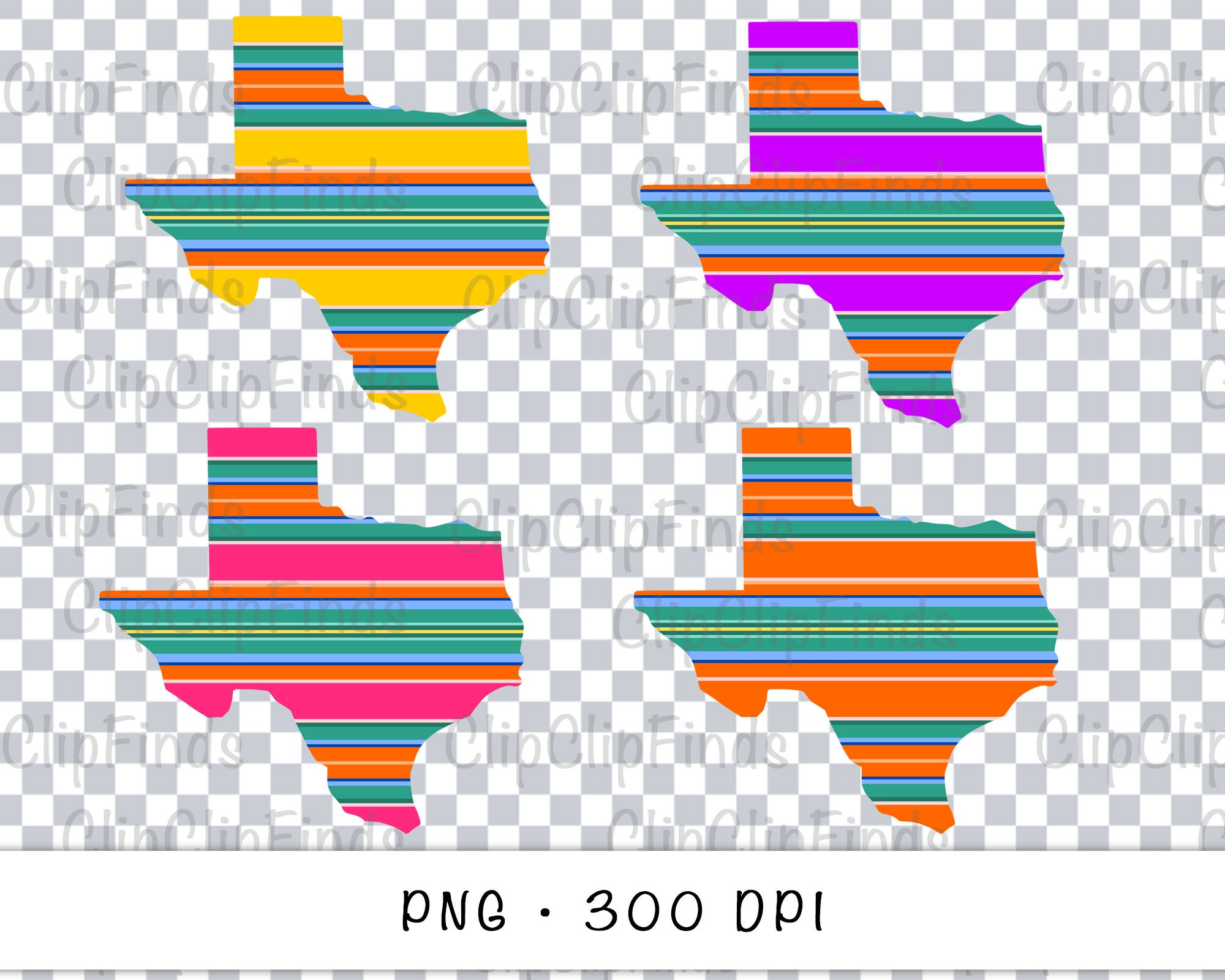 Texas, State of Texas Serape PNG Transparent Background Sublimation ...