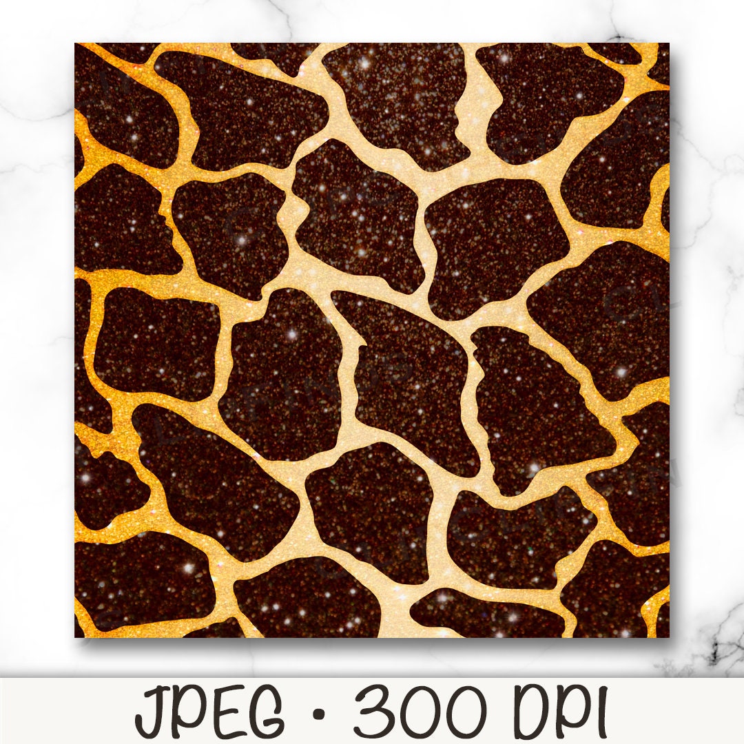 Glitter Animal Print Digital Wallpaper, Zebra, Leopard, Tiger and ...