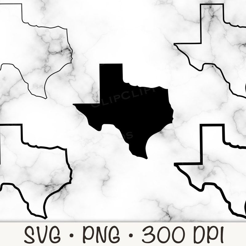Texas Stencil - Etsy