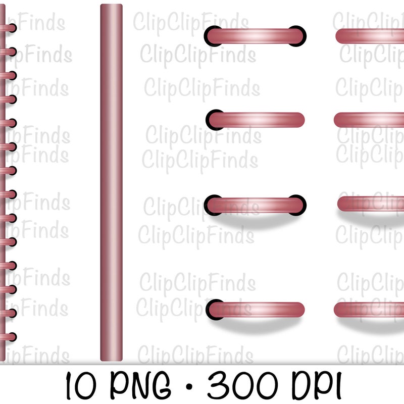 Binder Rings Png - Etsy
