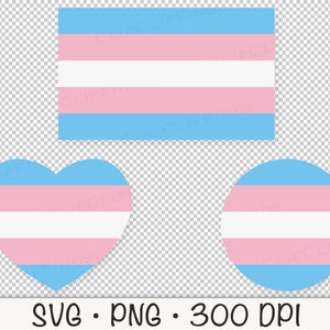 Transgender Flag SVG, Trans Flag, Transgender Pride, Gender Identity ...