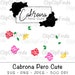 Cabrona Pero Cute With Flowers SVG Vector Cut File JPEG and - Etsy