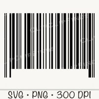 Barcode SVG Files | Plain Barcode Cut Files | Barcode Vector Files | Plain Barcode Vector ...