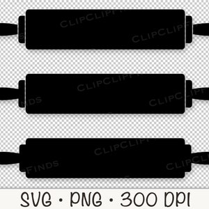 Rolling Pin SVG, Baking Tool, Kitchen Tool, Baker SVG, Dough Roller PNG ...