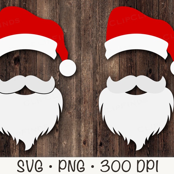 Bigote de santa claus - Etsy España
