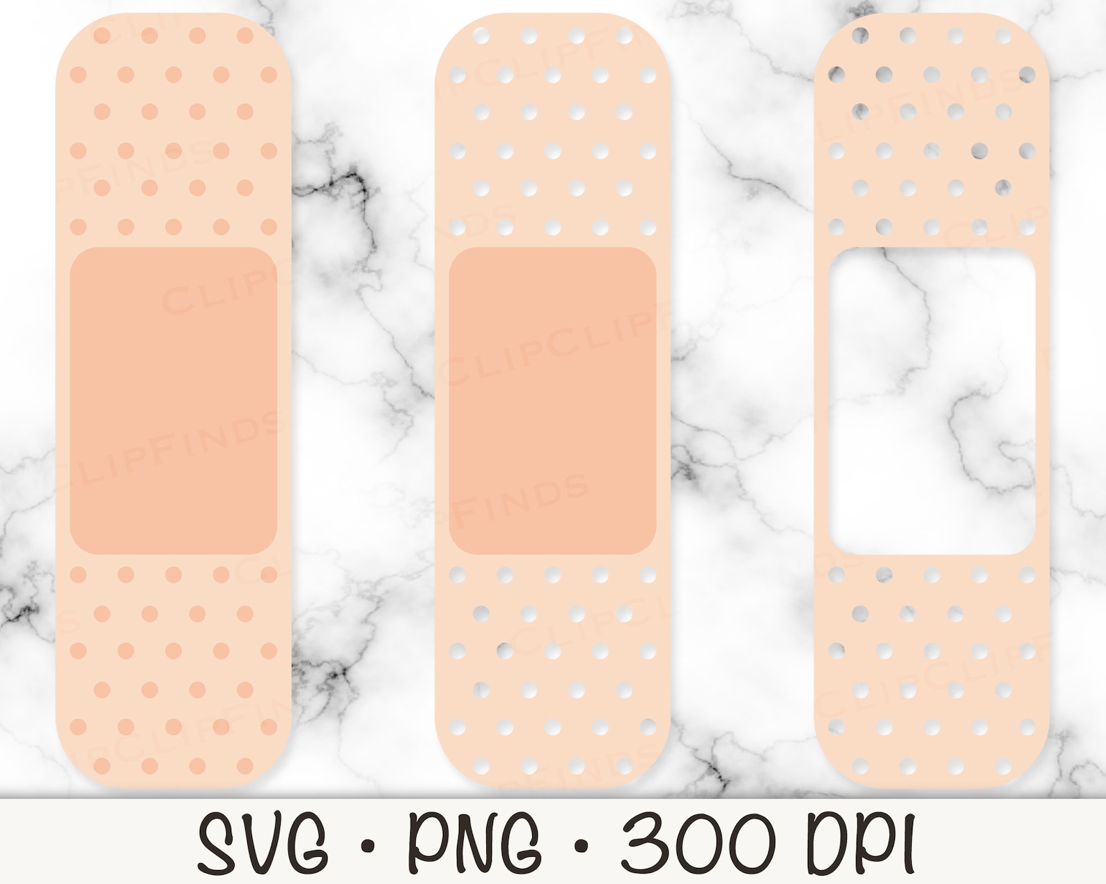 Bandaid SVG Vector Cut File and PNG Transparent Background - Etsy
