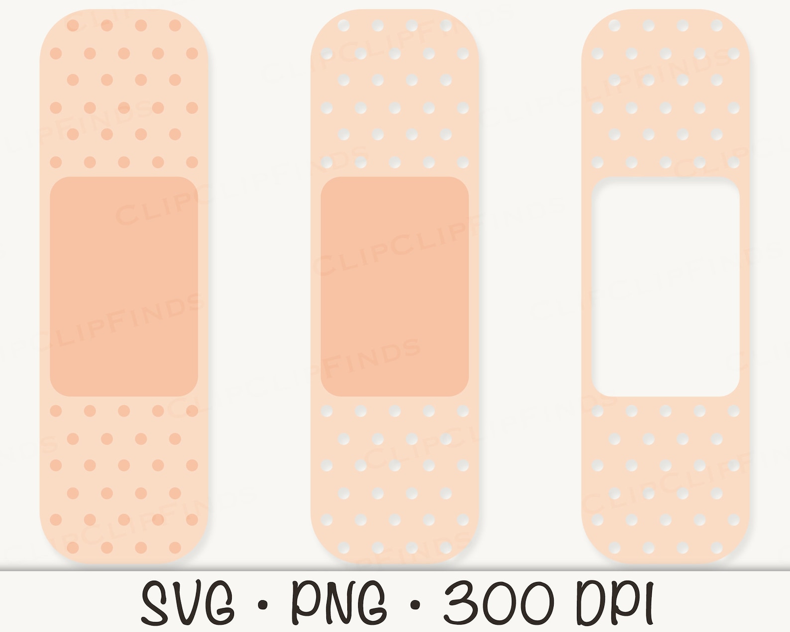 Bandaid SVG Vector Cut File and PNG Transparent Background - Etsy