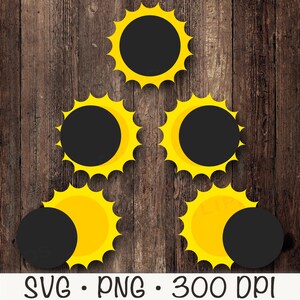 Eclipse Clipart, Eclipse SVG, Eclipse PNG, Solar Eclipse, Sun, Moon ...