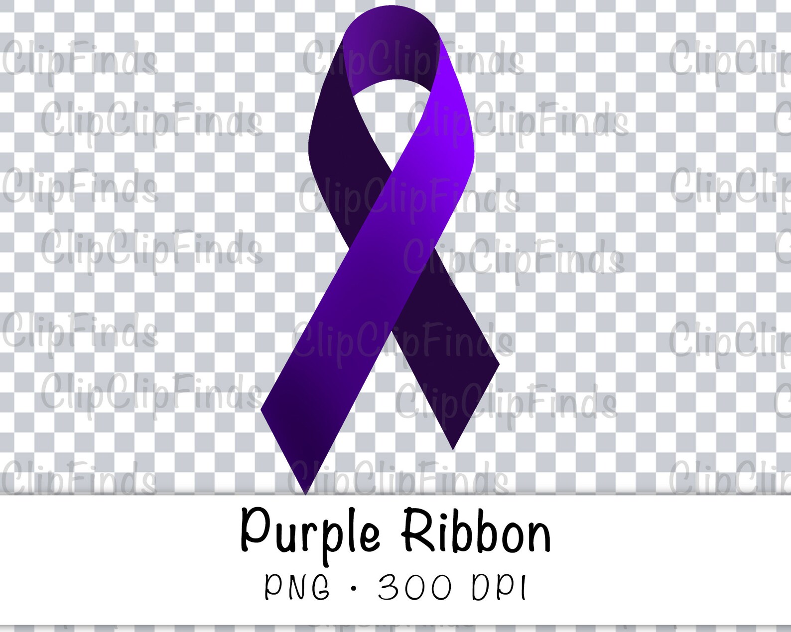 Purple Domestic Violence Awareness Ribbon PNG Transparent - Etsy