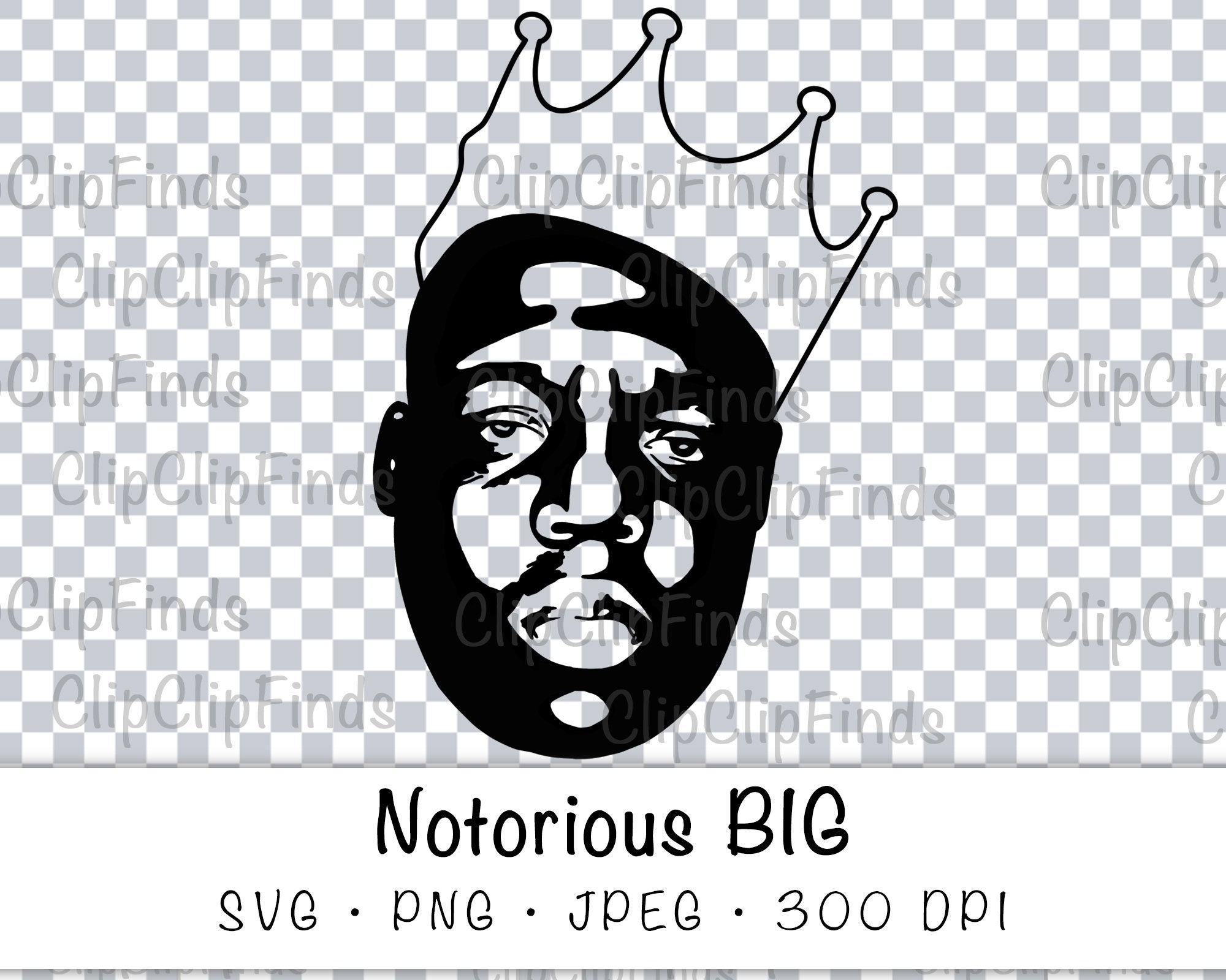 Notorious Big Crown Vector Notorious Big Crown Vector