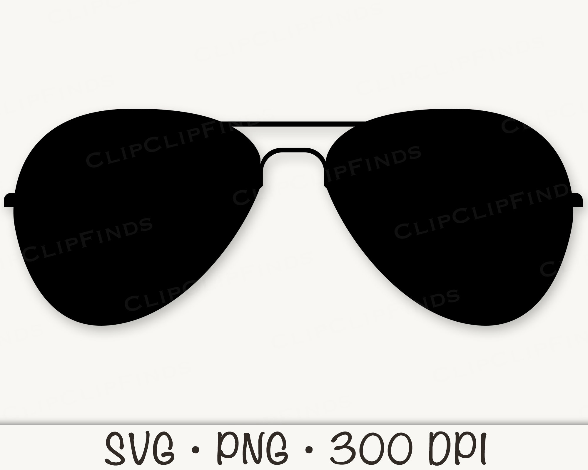 Sunglasses SVG Aviator Sunglasses SVG Cut File PNG - Etsy Australia