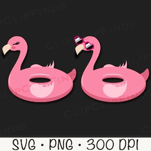 Flamingo Floatie SVG, Flamingo Floatie PNG, Flamingo Float Clipart ...