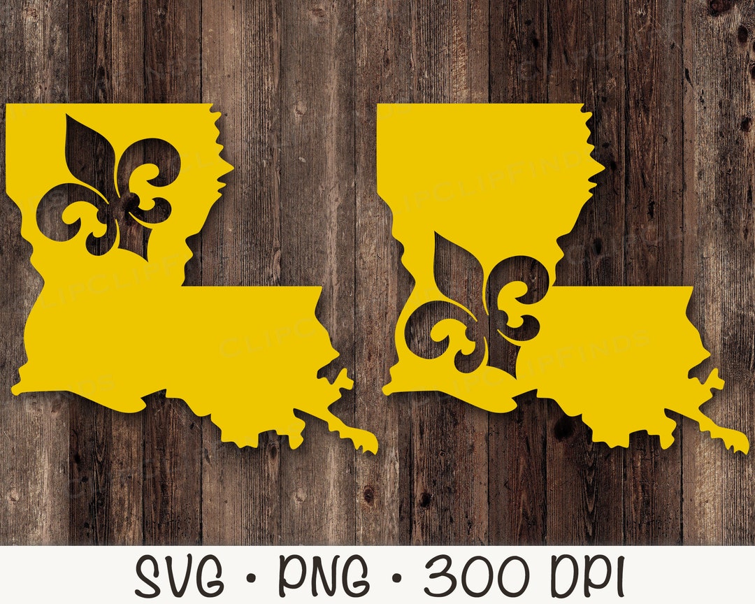 Louisiana State Fleur De Lis SVG, Mardi Gras SVG, New Orleans PNG ...