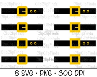 Santa belt art - Etsy España