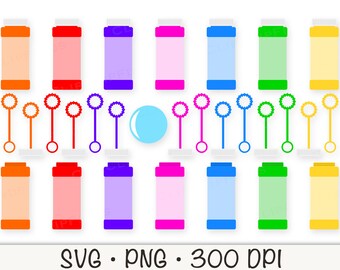 Blowing Bubbles Wand Clip Art