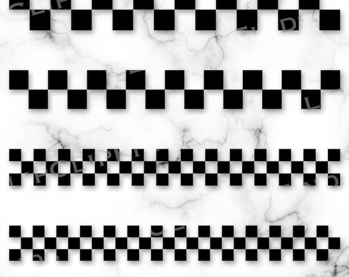 Classic Checkers Bulletin Border - Etsy