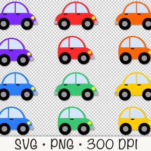 Car SVG Cute Kid's Car SVG Cars Clipart Baby Cars Boy - Etsy Australia