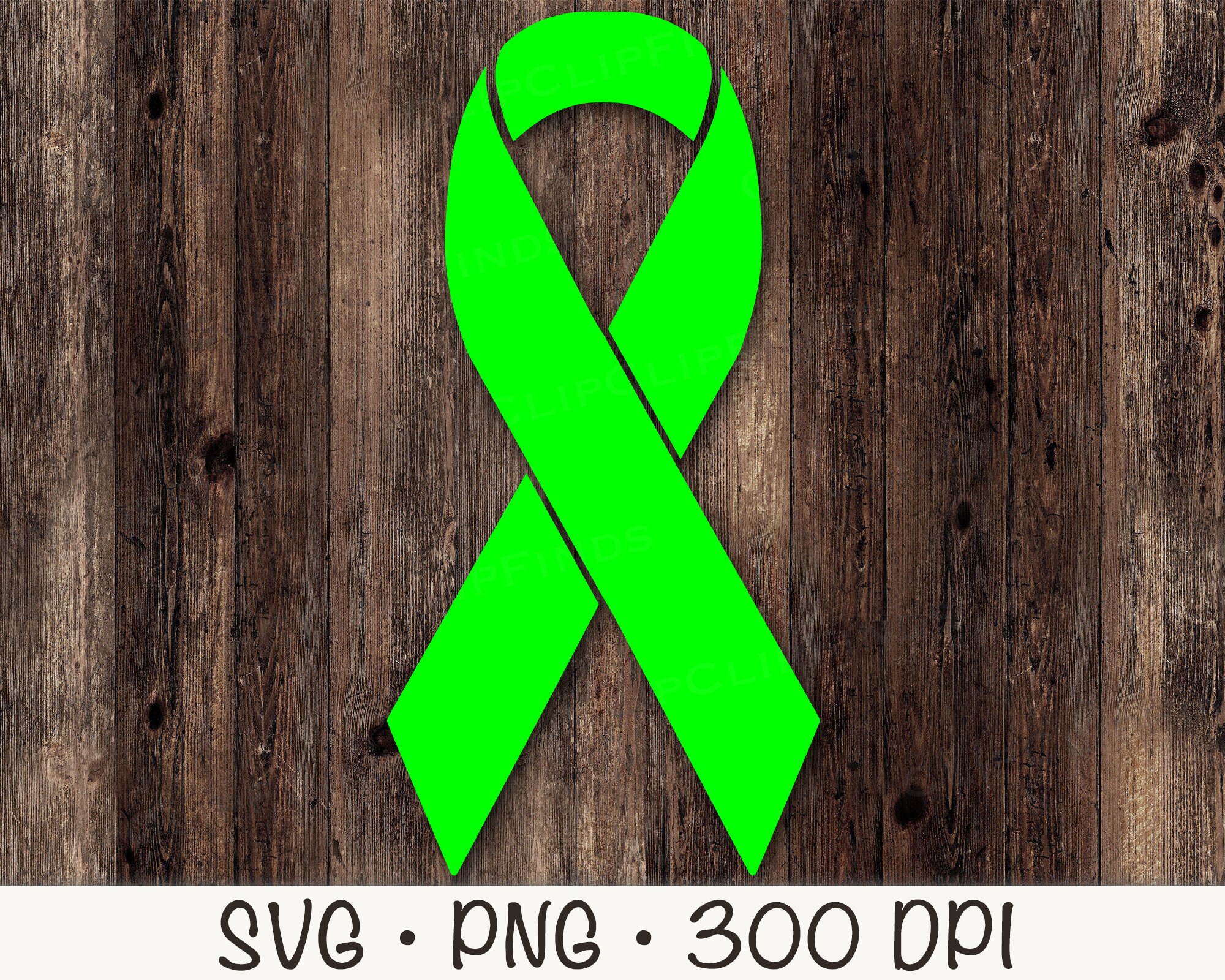 Green Celiac Awareness Ribbon SVG, PNG (digital Download) - Etsy