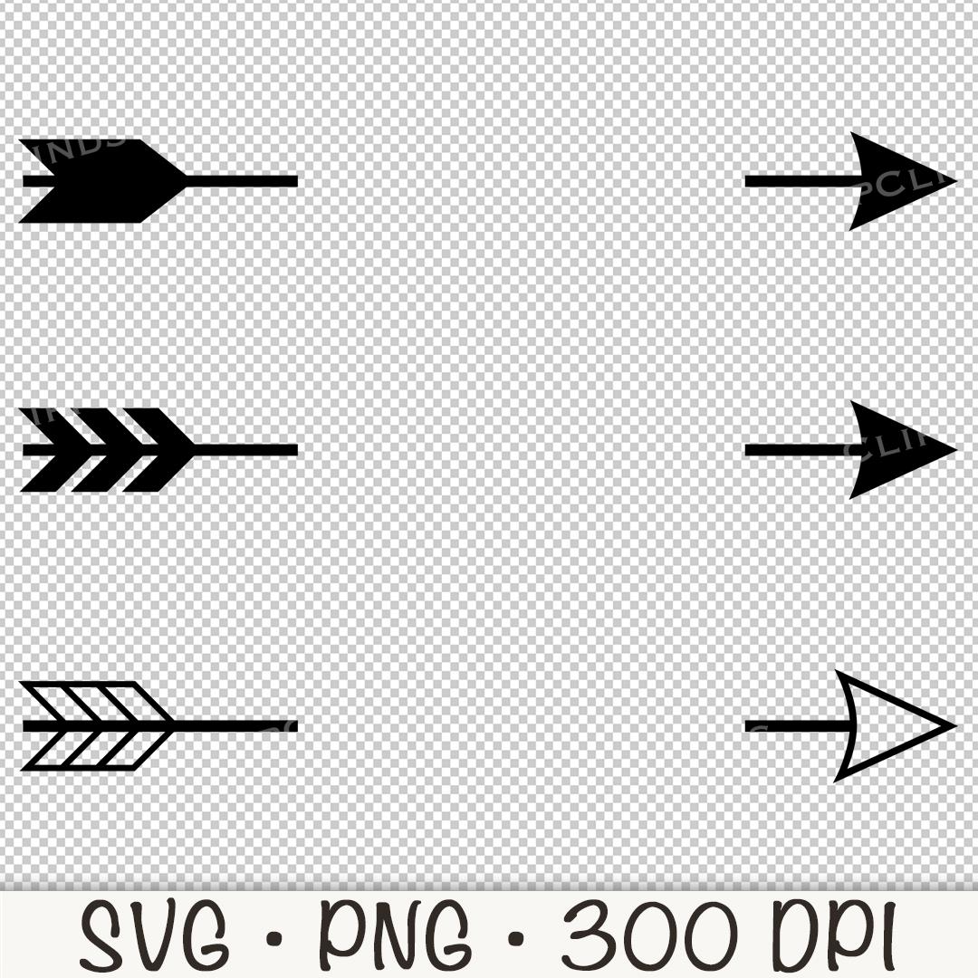 Split Arrows SVG, Arrows PNG, Arrows Clipart Bundle, Arrow Split ...