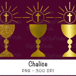 Chalice PNG Overlay Transparent Background Clip Art Instant | Etsy