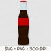Soda Bottle SVG, Soda Pop Clipart, Soda PNG, Instant Digital Download ...