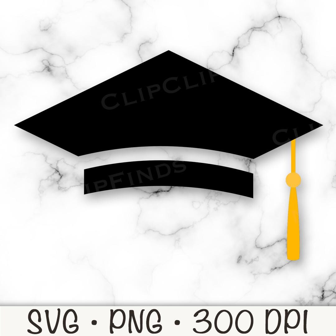 Graduation Cap SVG, Graduation Cap PNG, Cap and Tassel, School Graduate ...