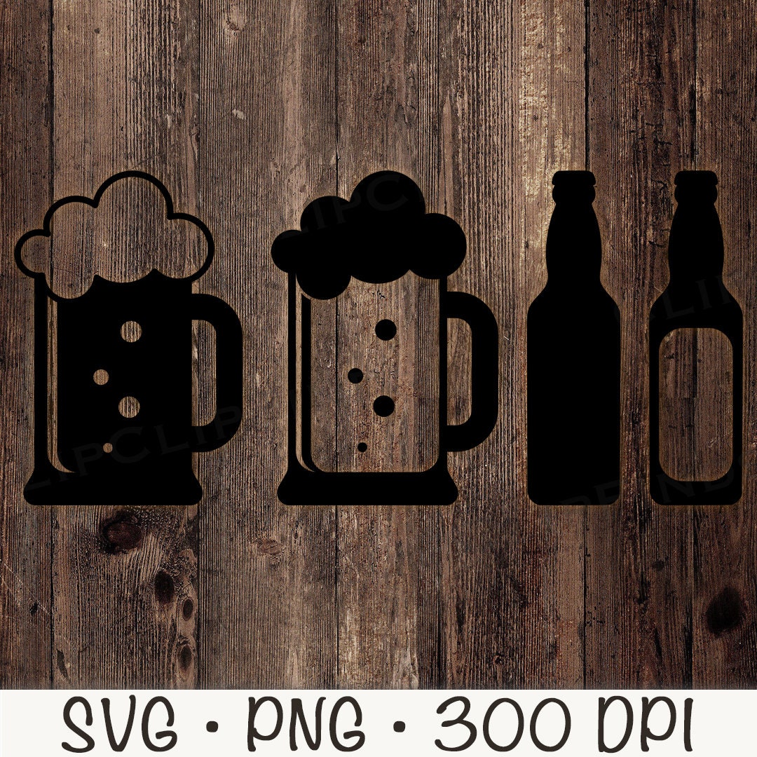 Beer SVG, Beer Mug SVG, Beer Bottle SVG, Beer Png, Beer Clipart, Beer ...