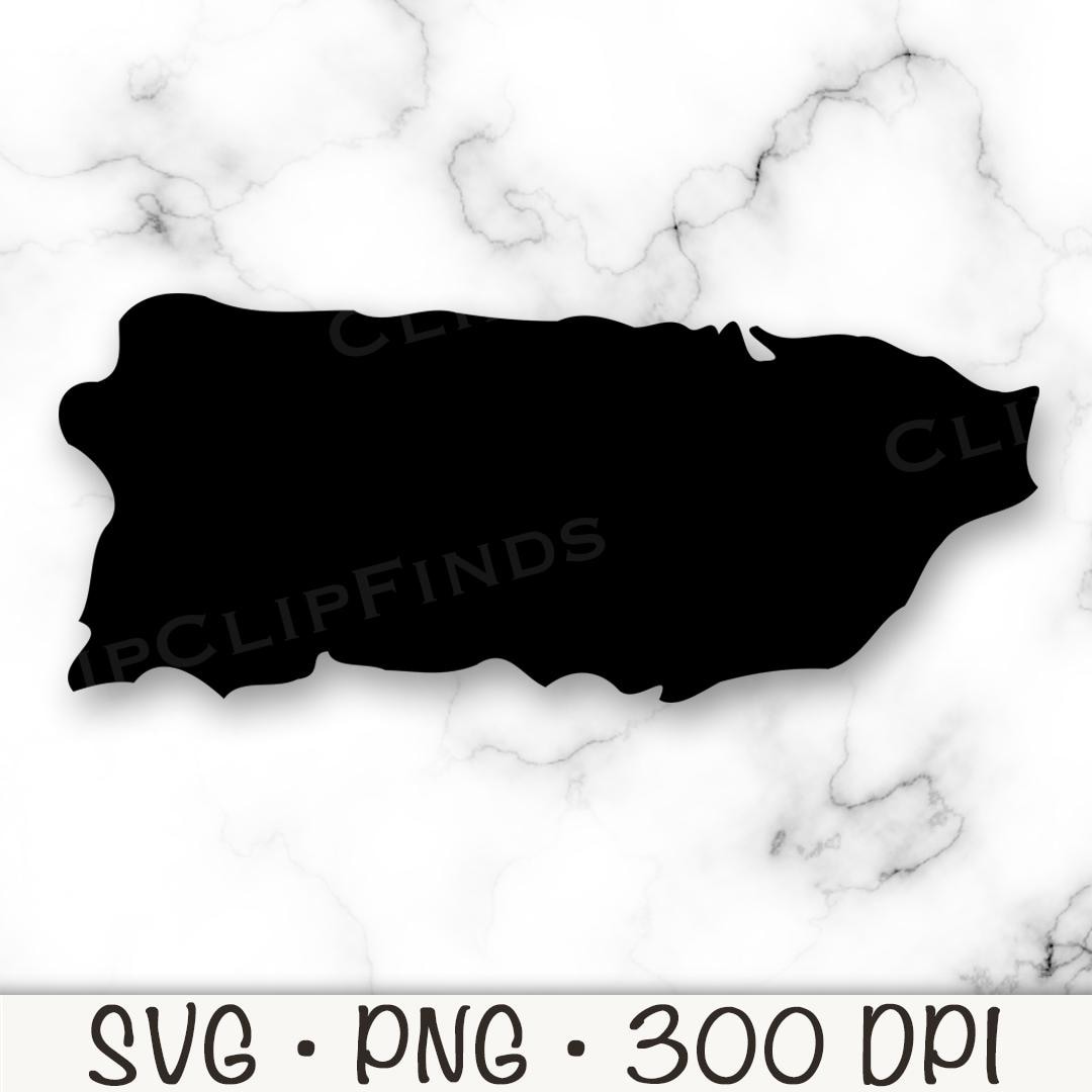 Puerto Rico SVG, Mapa de Puerto Rico SVG, Puerto Rico PNG, Silueta del ...