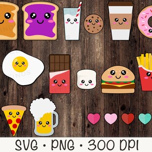 Valentine's Day Food Match, Perfect Pair, Food Couple, Kawaii Food ...