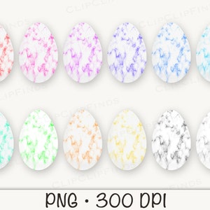 Marble Easter Eggs, Easter Eggs Clipart, Cute Easter Eggs, PNG ...