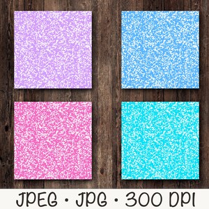 Pack of 10 Colored Composition Notebook Digital Wallpaper JPEG Instant ...