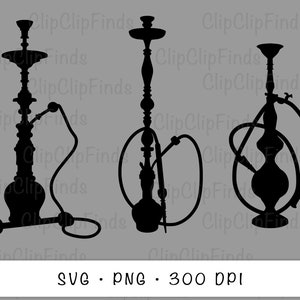 Hookah Shisha, SVG PNG, Instant Digital Download - Etsy