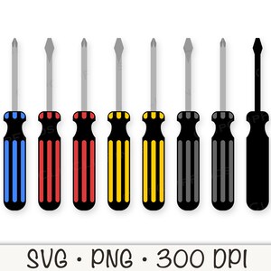 Screwdriver Tool SVG, Screwdriver Clipart, Screwdriver SVG, Transparent ...