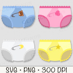 Diapers SVG, Diapers PNG Clipart, Blue Diaper, Pink Diaper, Yellow ...