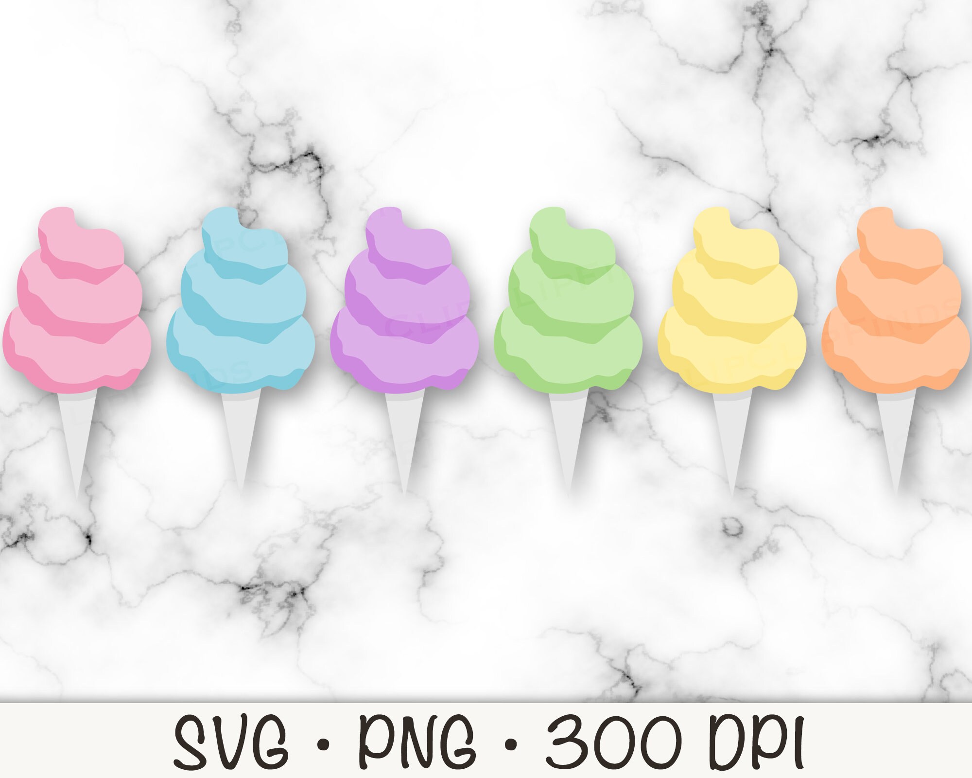 Cotton Candy SVG Cotton Candy PNG Cotton Candy Clipart - Etsy Australia