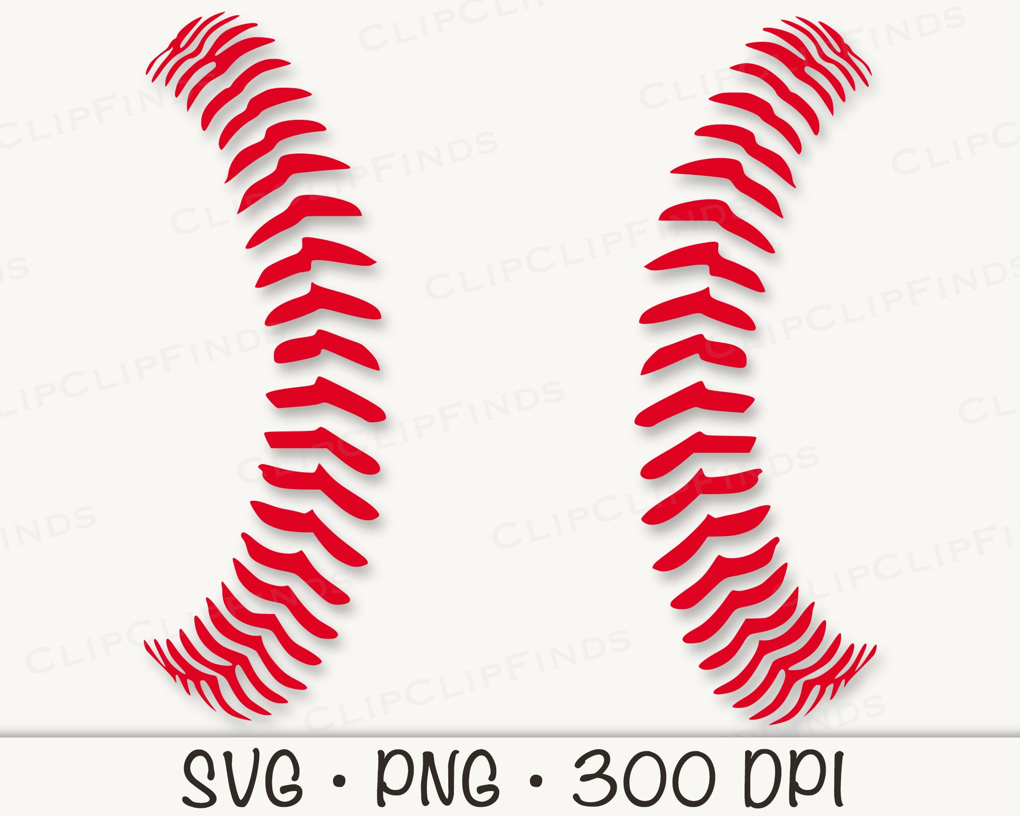 Baseball Stitching SVG Baseball Stitches PNG transparenter - Etsy.de