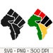 Juneteenth SVG, Juneteenth PNG, Clenched Raised Fist, Black History ...