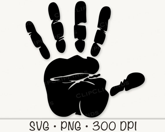 Handprint Clipart Png